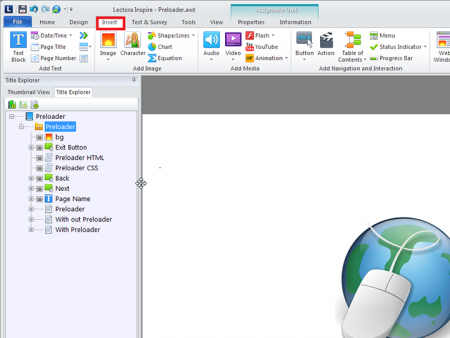 How To Create a Custom Preloader in Lectora?