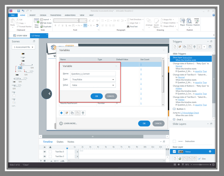 Do Assessments and Remediation Matter the Learning Outcomes?