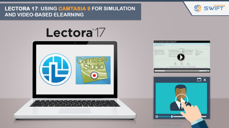 Lectora 17 Camtasia for simulation, video-based Elearning