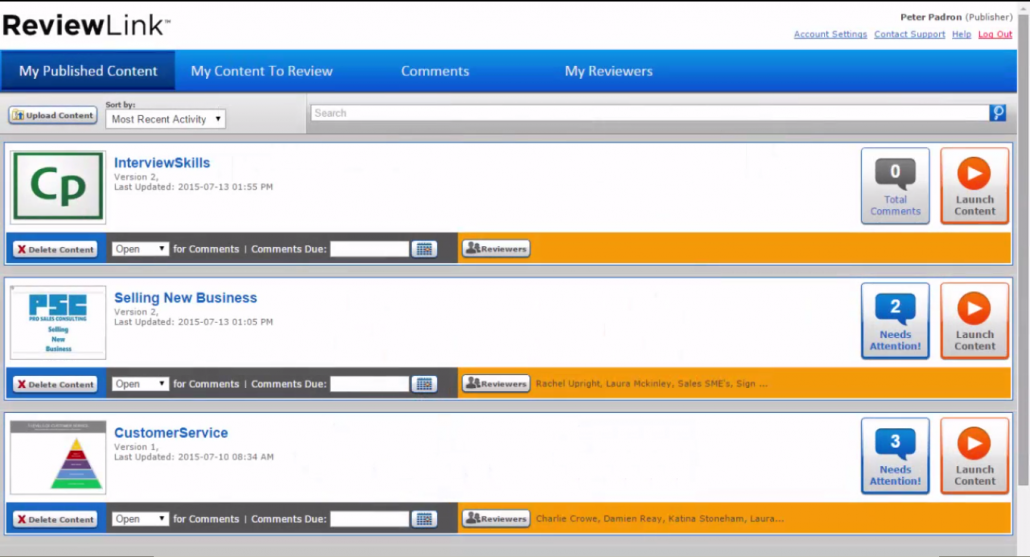 Lectora ReviewLink: Enhance eLearning Course Review
