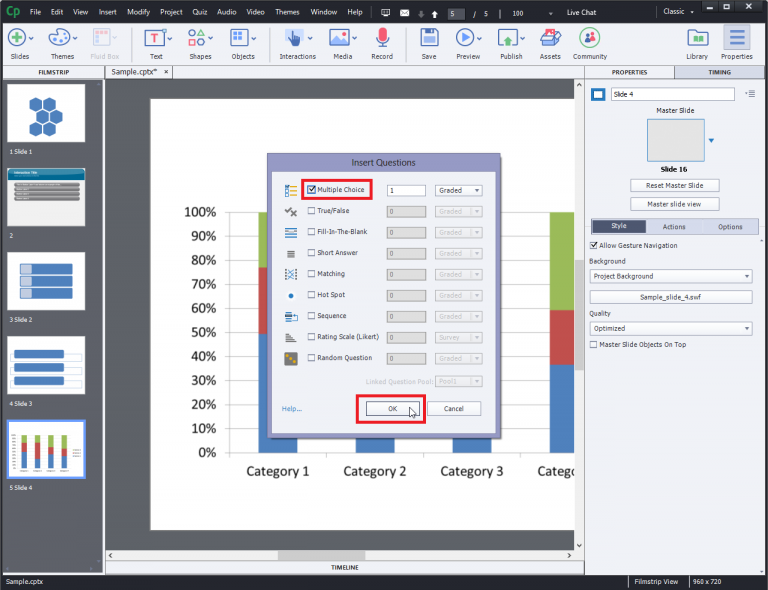 Converting ppt to ELearning using Adobe Captivate