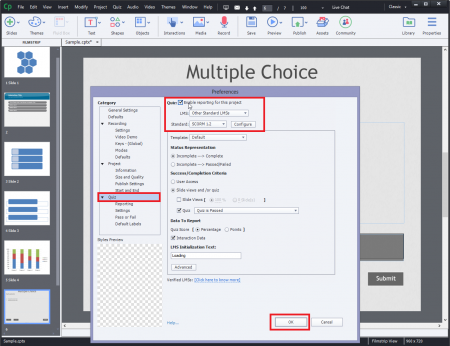 Converting ppt to ELearning using Adobe Captivate