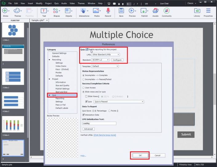 Converting ppt to ELearning using Adobe Captivate