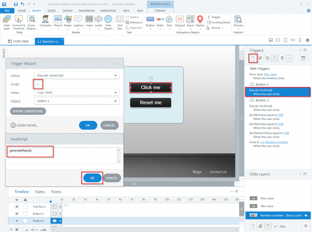 Custom eLearning: Random Numbers in Articulate Storyline 3