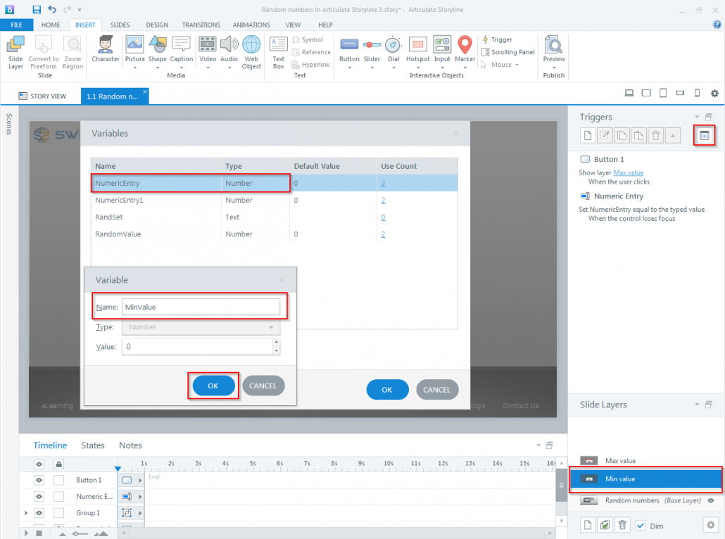 Custom eLearning: Random Numbers in Articulate Storyline 3