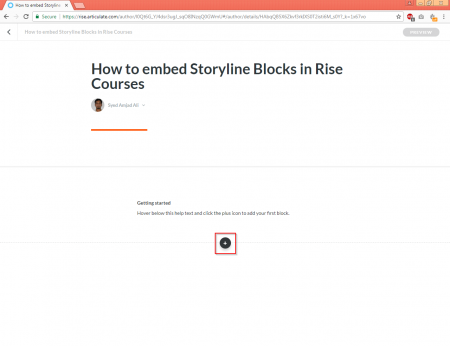 Articulate Storyline 360 - How to embed Storyline blocks in Articulate Rise