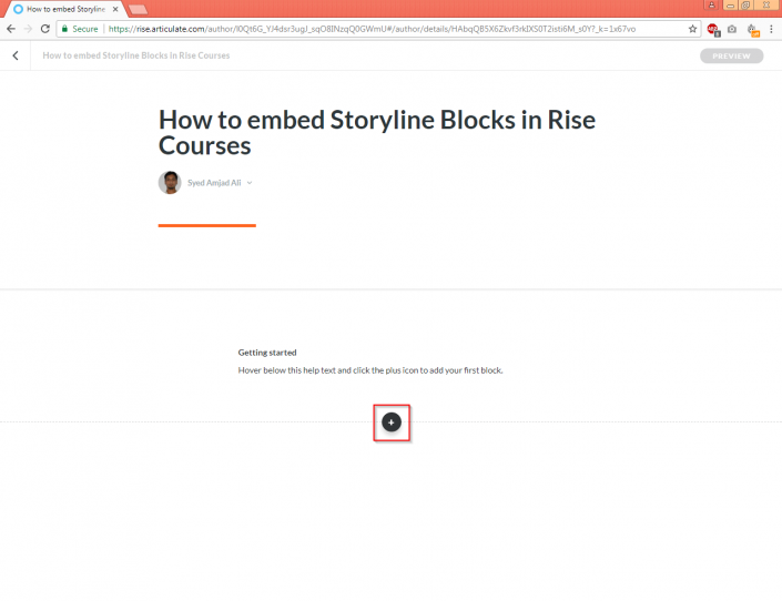 Articulate Storyline 360 - How to embed Storyline blocks in Articulate Rise