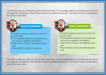 5 Types of Templates to Present Simple Text in Effective Way