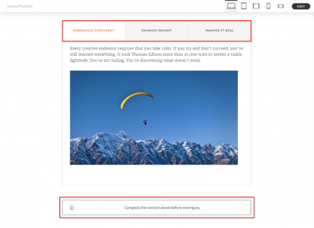 Articulate Rise: How to configure Storyline block completion