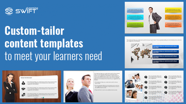 5 Custom Design Content Templates For Your e-Learning Needs