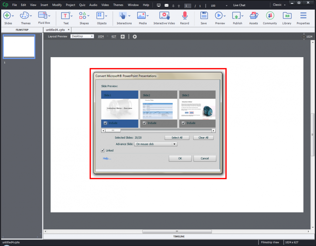 Adobe Captivate 2019: PowerPoint in Responsive Mode & CSV Import