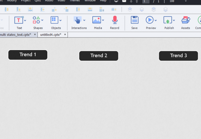 Adobe Captivate 9 Feature - Create multi-state objects