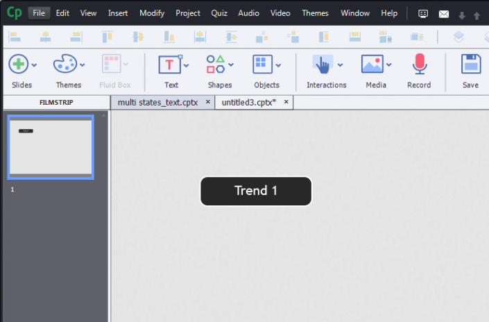 Adobe Captivate 9 Feature - Create multi-state objects