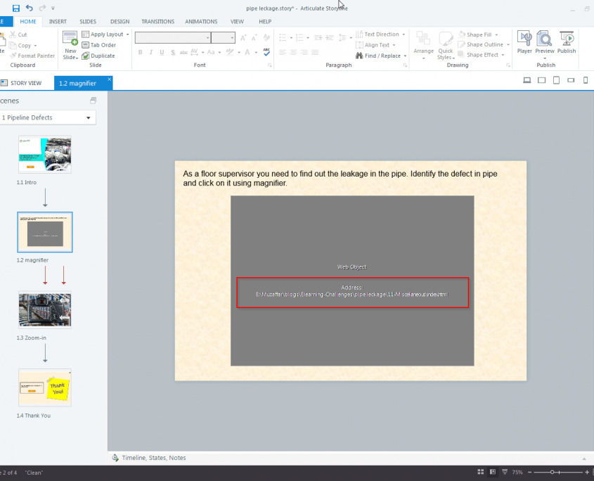 Custom made Zoom-in eLearning Interaction in Storyline 360