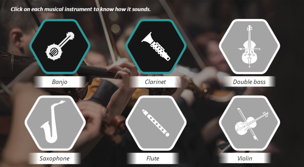 Virtual Music Tour – A Custom eLearning course