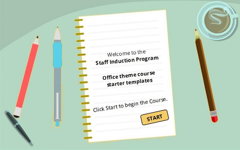 Storyline 360 Templates for Corporate Induction Training