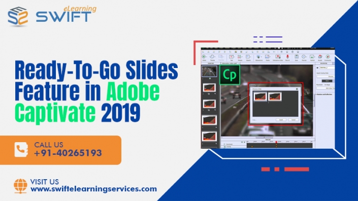 How to Use Adobe Captivate 2019 Ready-To-Go Slides Feature?