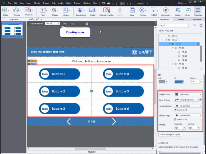 Design Responsive eLearning With Captivate 2019 Fluid Boxes