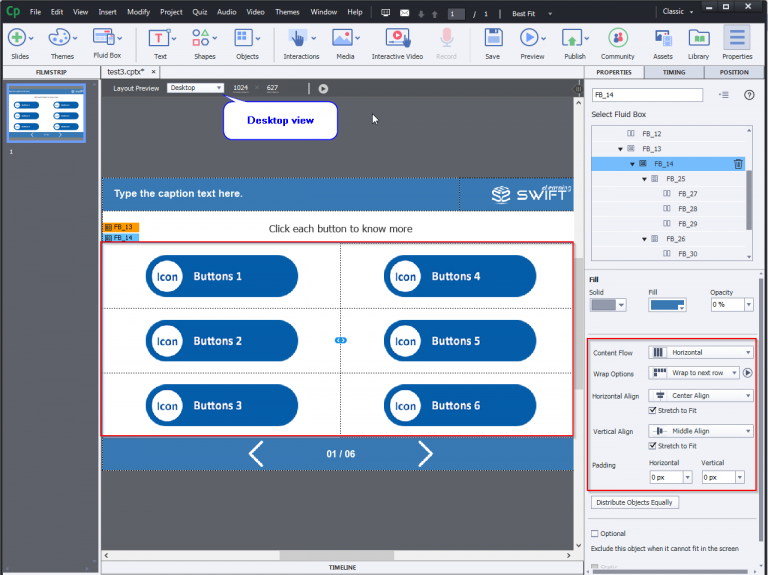 Design Responsive eLearning With Captivate 2019 Fluid Boxes