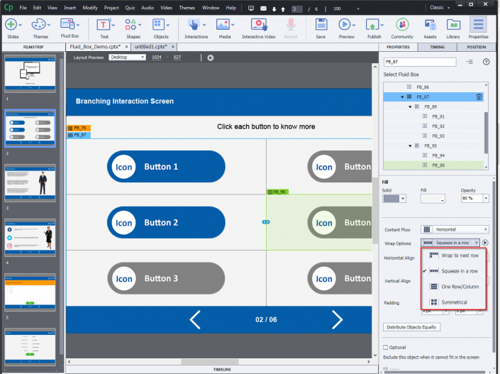 Design Responsive eLearning With Captivate 2019 Fluid Boxes