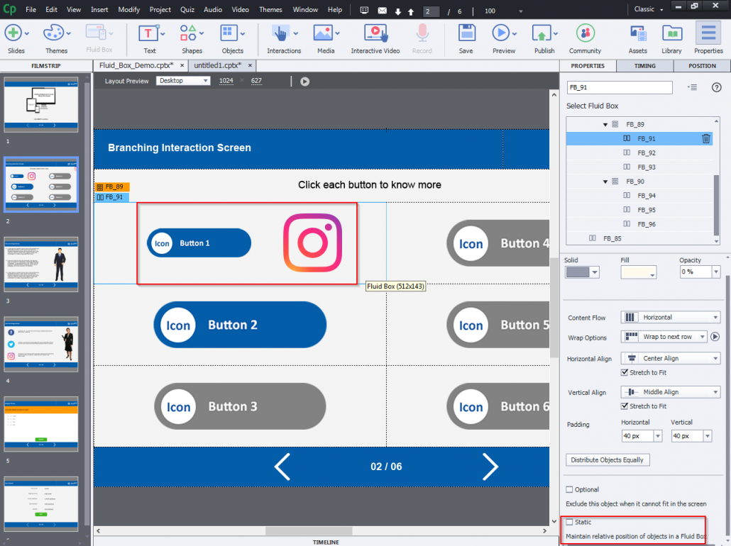 Design Responsive eLearning With Captivate 2019 Fluid Boxes
