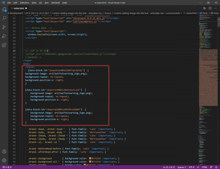 Adding Custom Image Into The Text – Articulate Rise