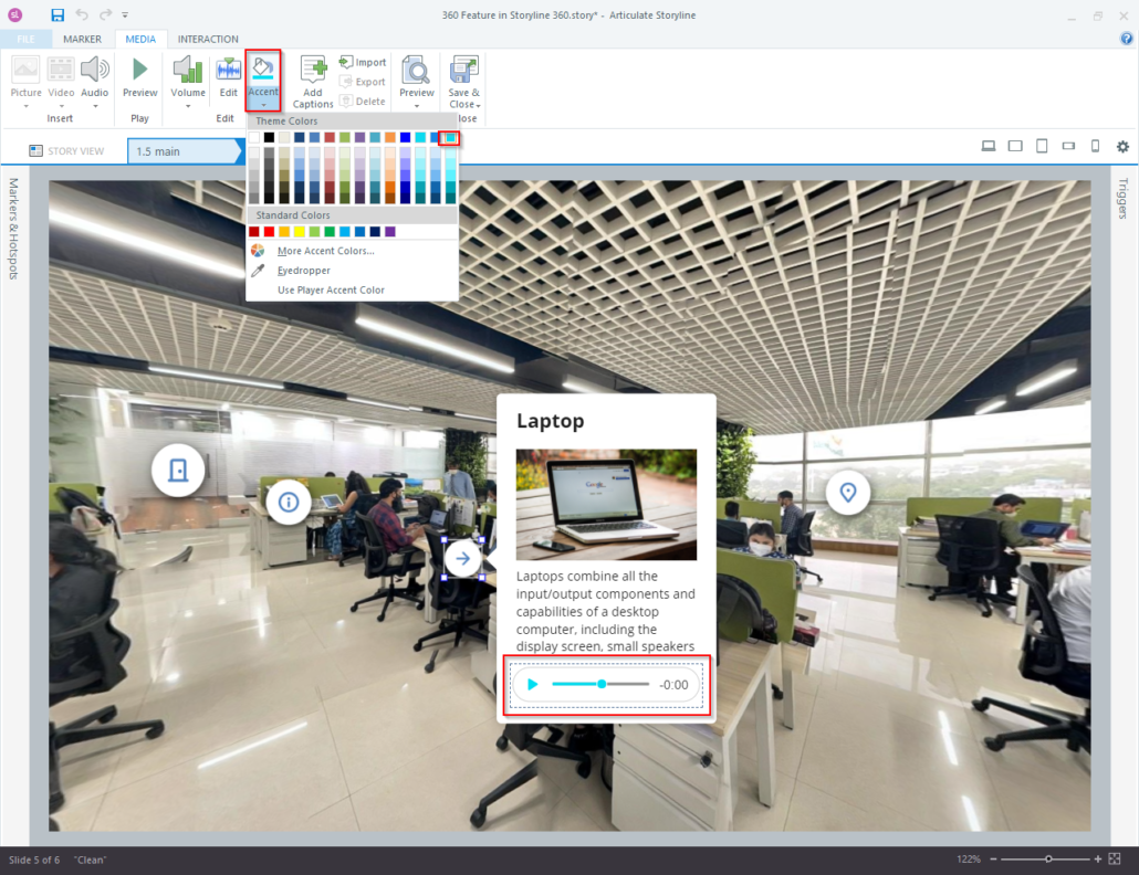 How to Add 360 Image in Articulate Storyline 360