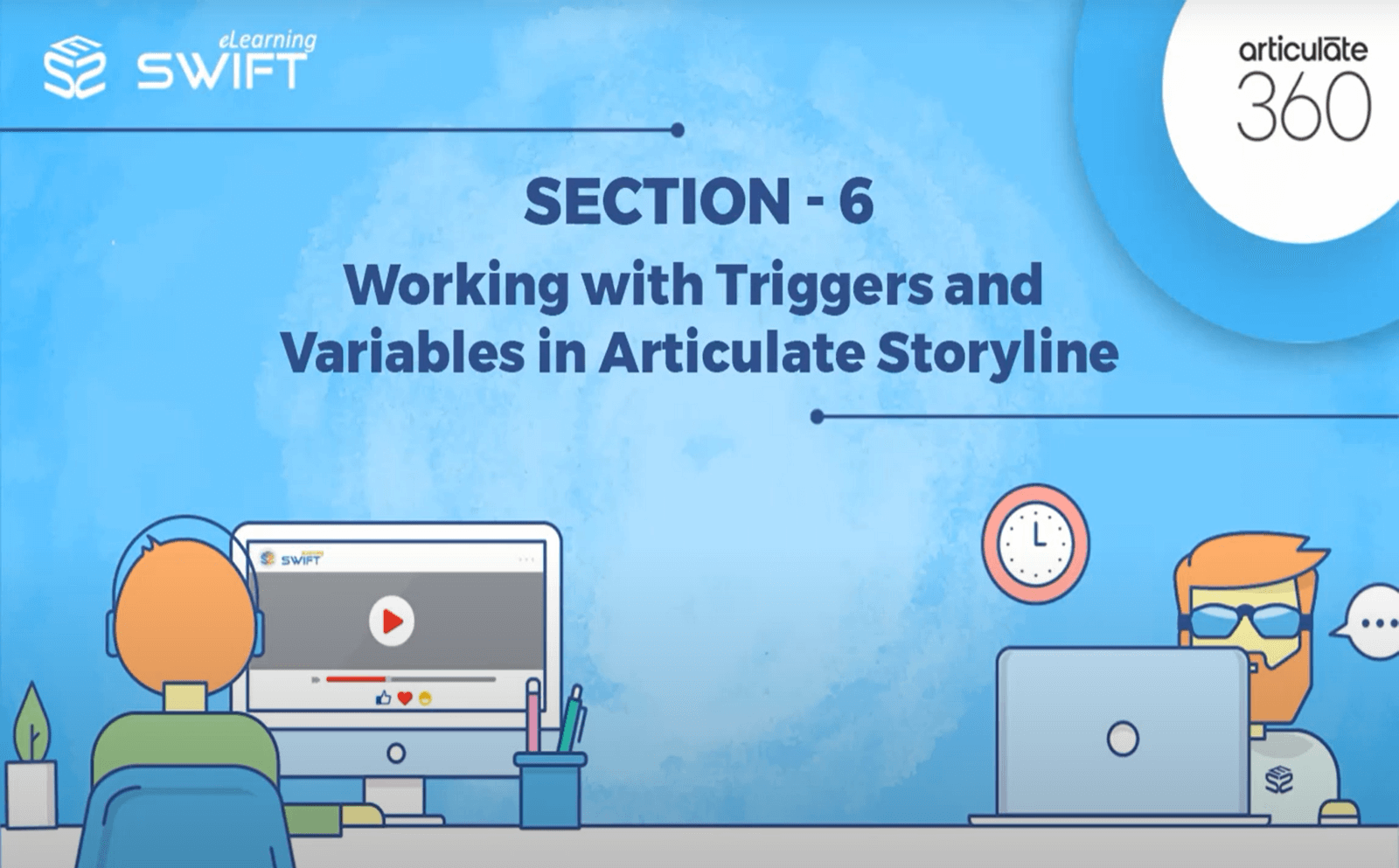 Articulate Storyline 360 Free Tutorials and List of Features