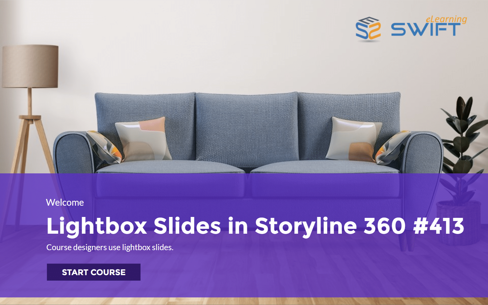 Articulate Storyline -Lightbox feature is a pop-up window.