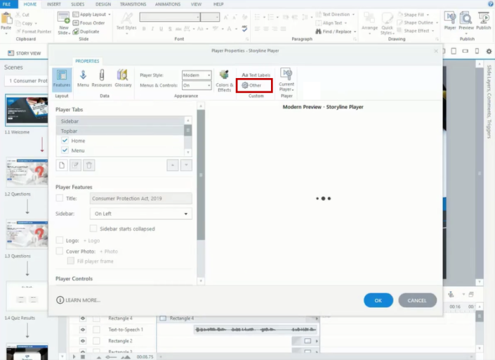 Storyline 360 | Disabling Skip Navigation Shortcut key