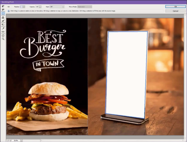 Adobe Photoshop | How to Utilise the Vanishing Point Tool