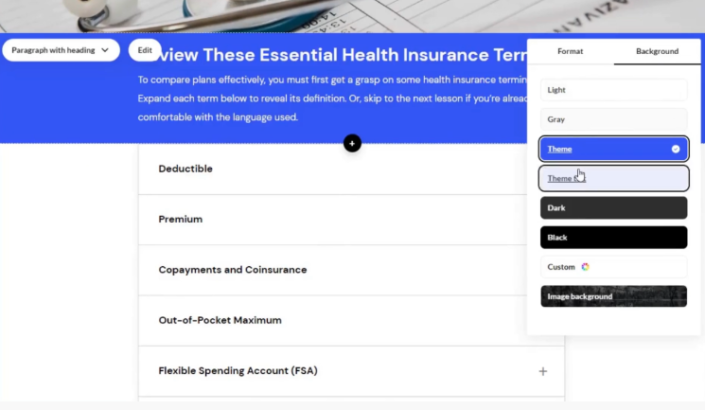 Articulate Rise 360 | New Enhancements in Blocks