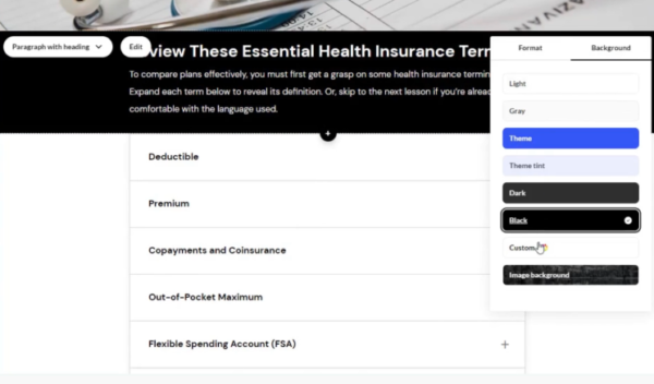 Articulate Rise 360 | New Enhancements in Blocks