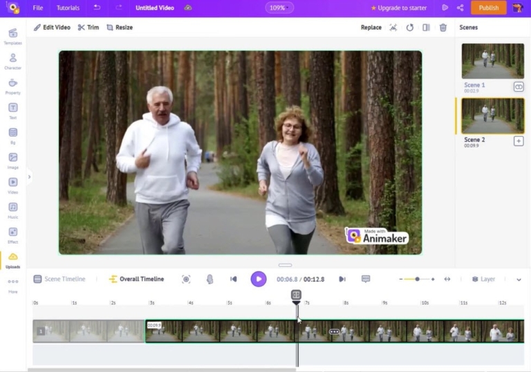 Animaker | How to Control the Speed of Video.