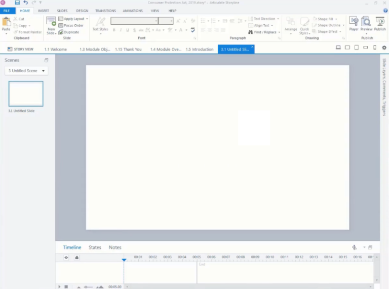 Articulate Storyline 360 | How to add a web objects