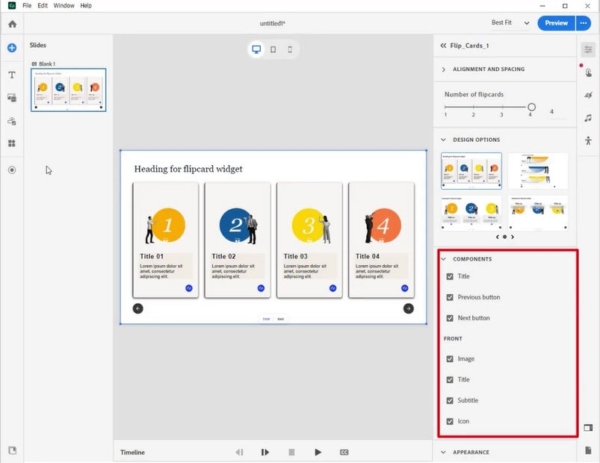 Adobe Captivate | How to Use the Widget Gallery