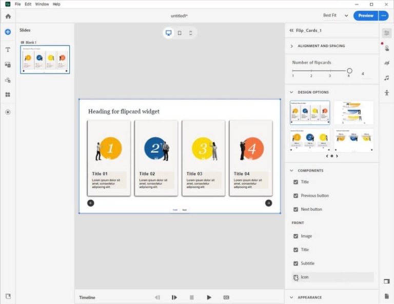 Adobe Captivate | How to Use the Widget Gallery