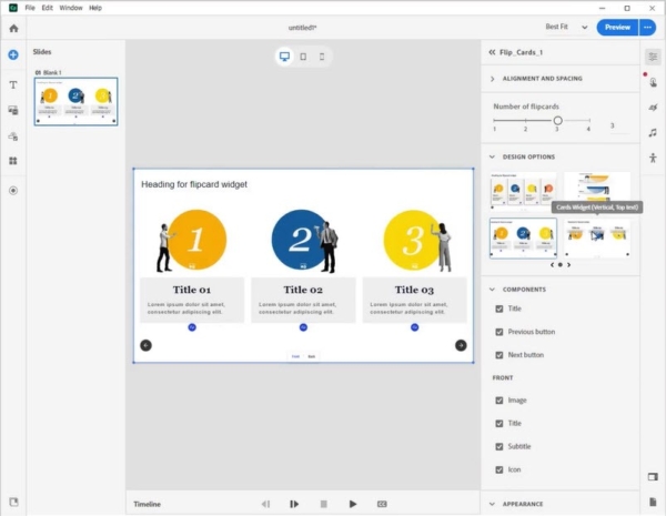 Adobe Captivate | How to Use the Widget Gallery