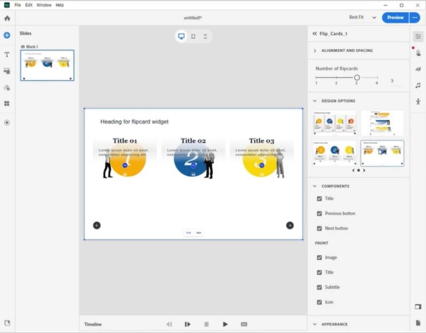 Adobe Captivate | How to Use the Widget Gallery