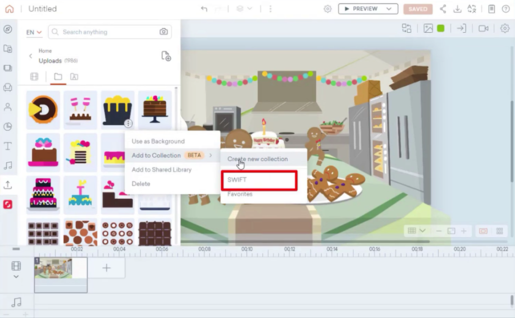 Vyond | How to Utilise a New Collection Feature