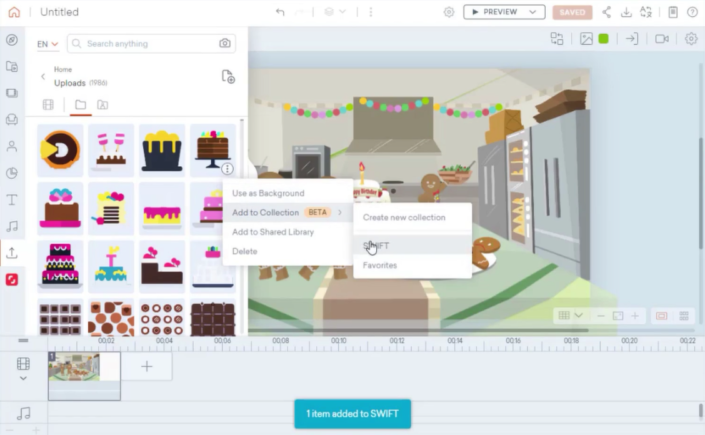 Vyond | How to Utilise a New Collection Feature