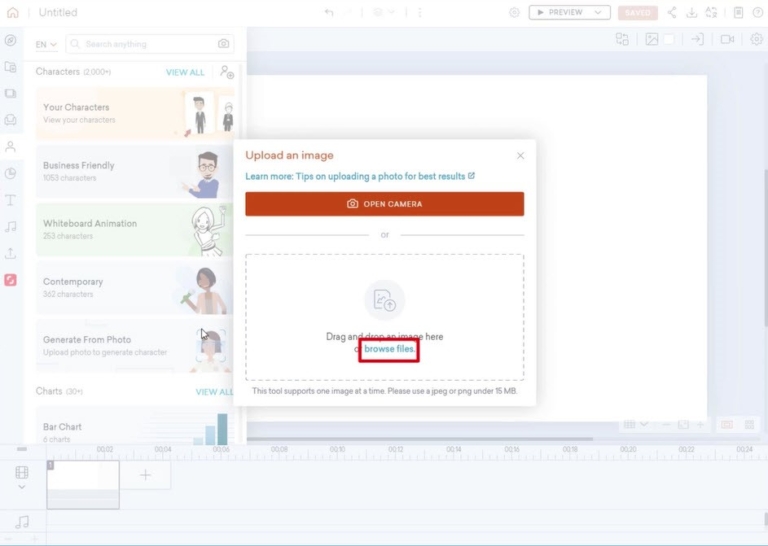 Vyond | How to Generate Characters Using Photos