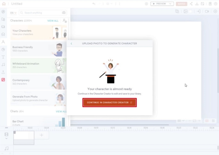 Vyond | How to Generate Characters Using Photos