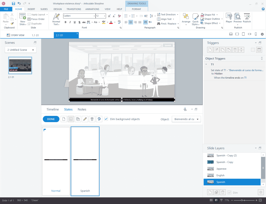 Adding Multiple Language Cc In Articulate Storyline 360