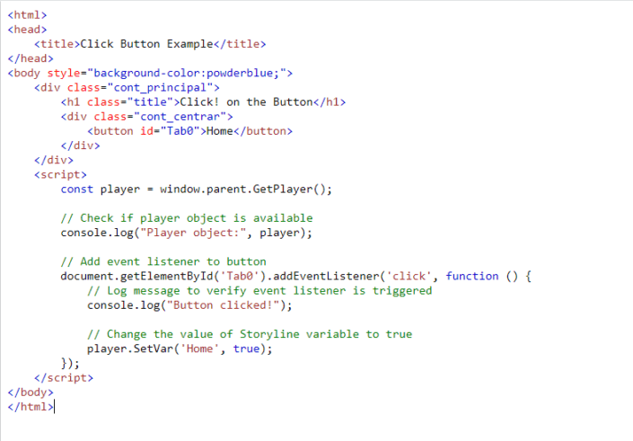 JavaScript Button Linking in Storyline Web Objects